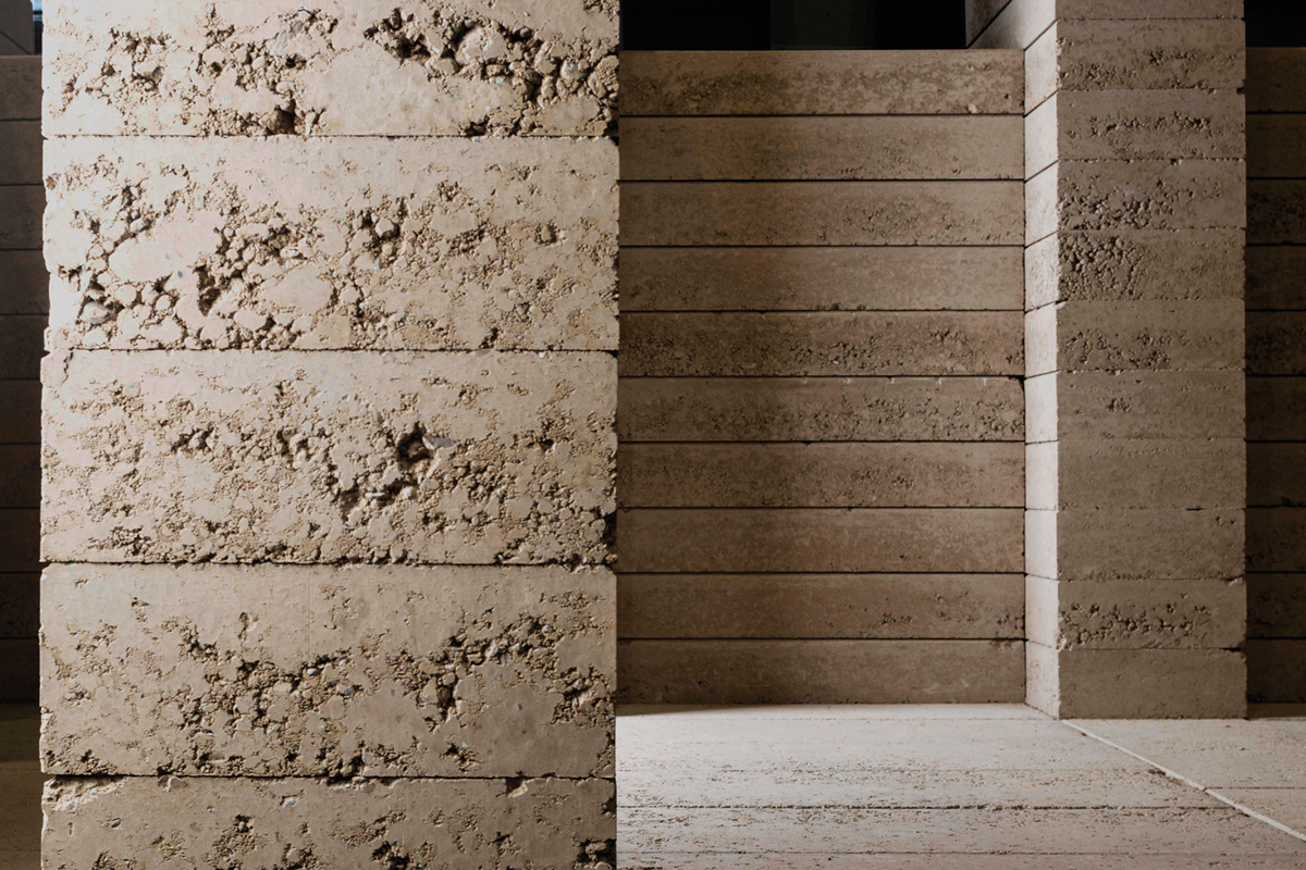 Bloque prefabricado de tierra de Fetdeterra - EcoHabitar