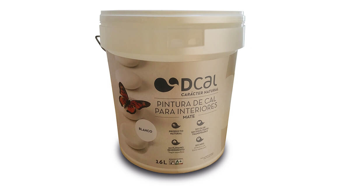 Una nueva pintura a la cal, fabricada completamente con productos de ...