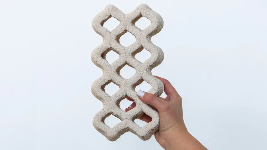 Ladrillos biocerámicos con cáscara de huevo impresos en 3D - EcoHabitar