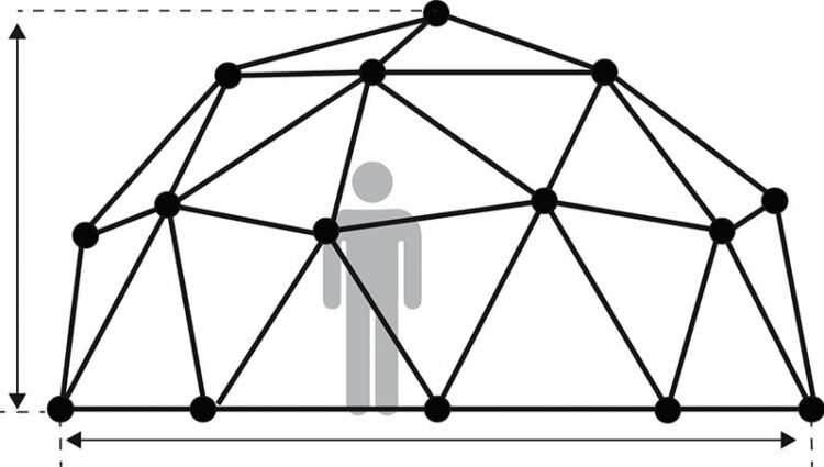Construye tu domo geodésico - EcoHabitar