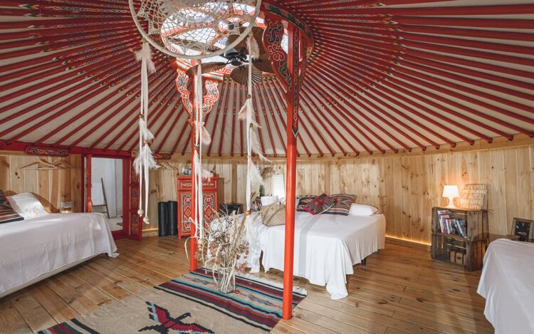 La Yurta, mínimo espacio y máximo confort - EcoHabitar