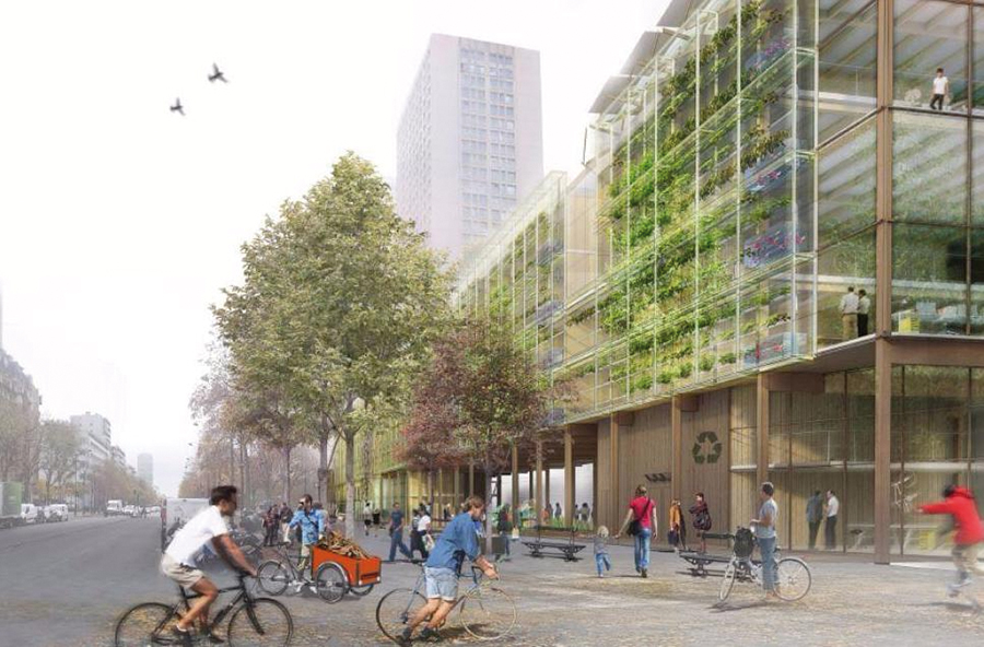 Proyectos de un París verde para el futuro. - EcoHabitar